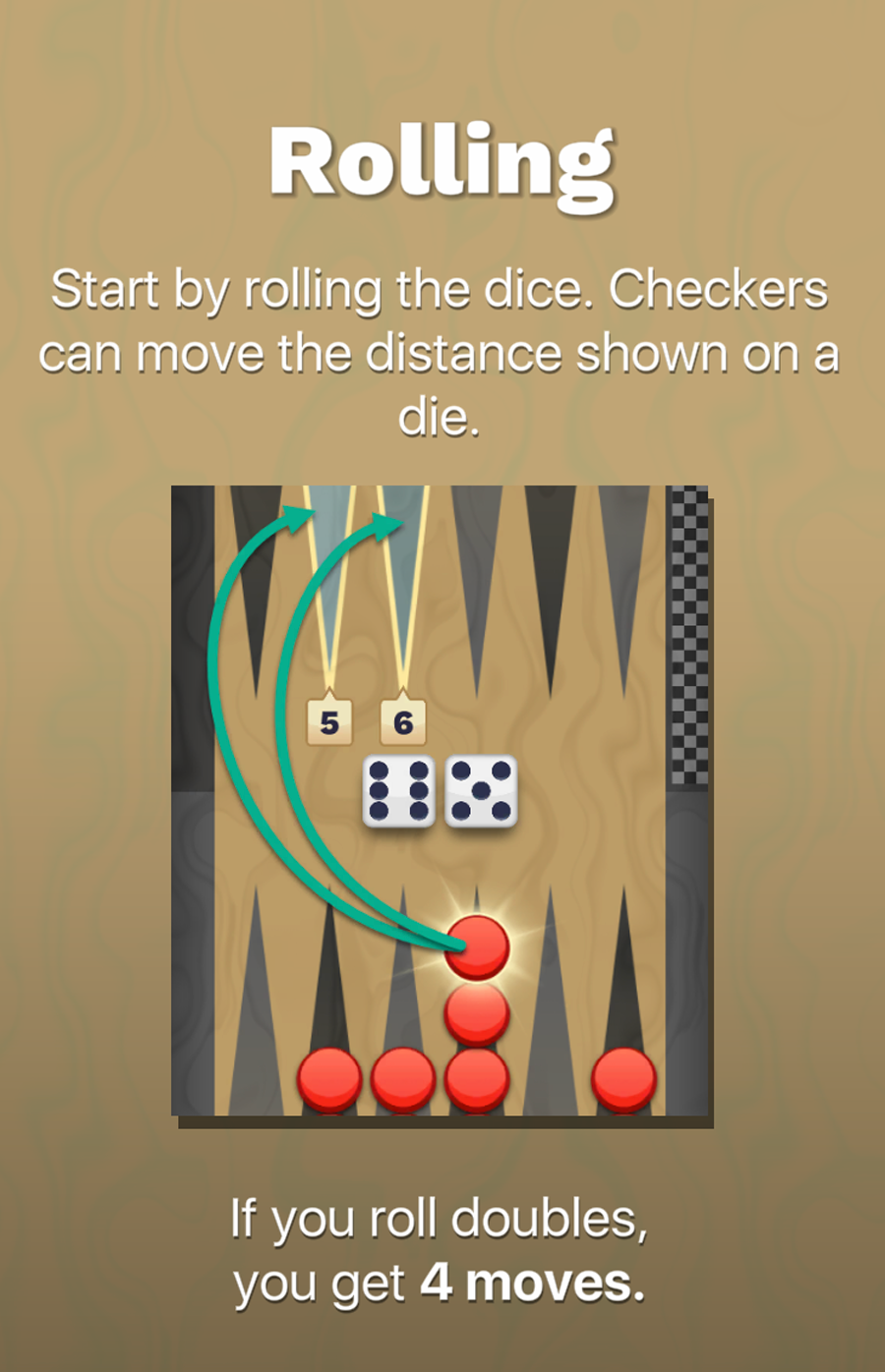 Backgammon Blitz by Tether Studios